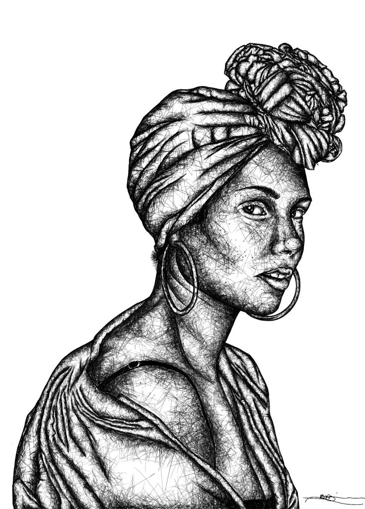 Abbi Bayliss' first solo exhibition puts women of colour in the picture ...