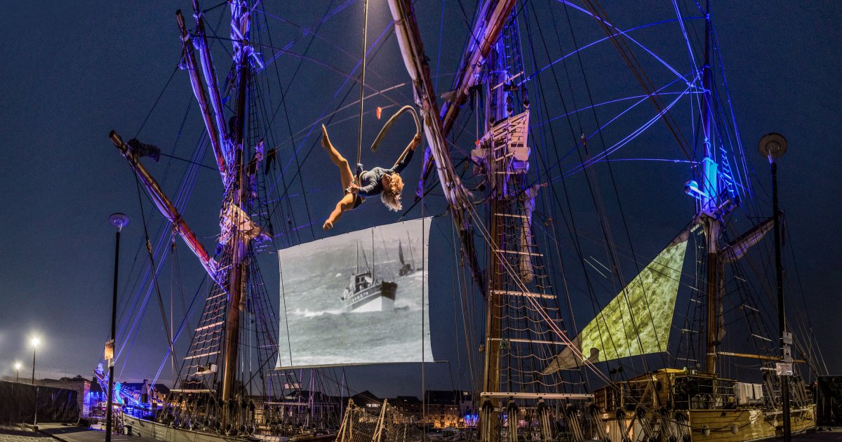 Compass Presents set sail for Bristol on a tall ship | Watershed